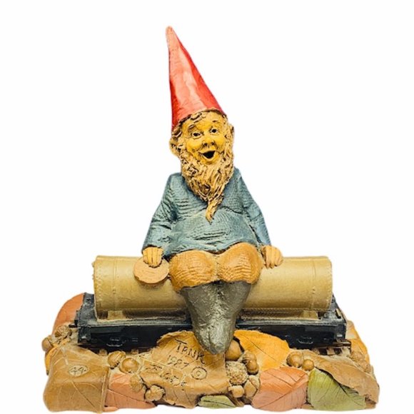 Tom Clark | Accents | Tom Clark Gnome Figurine Tank Train Railroad 987 ...